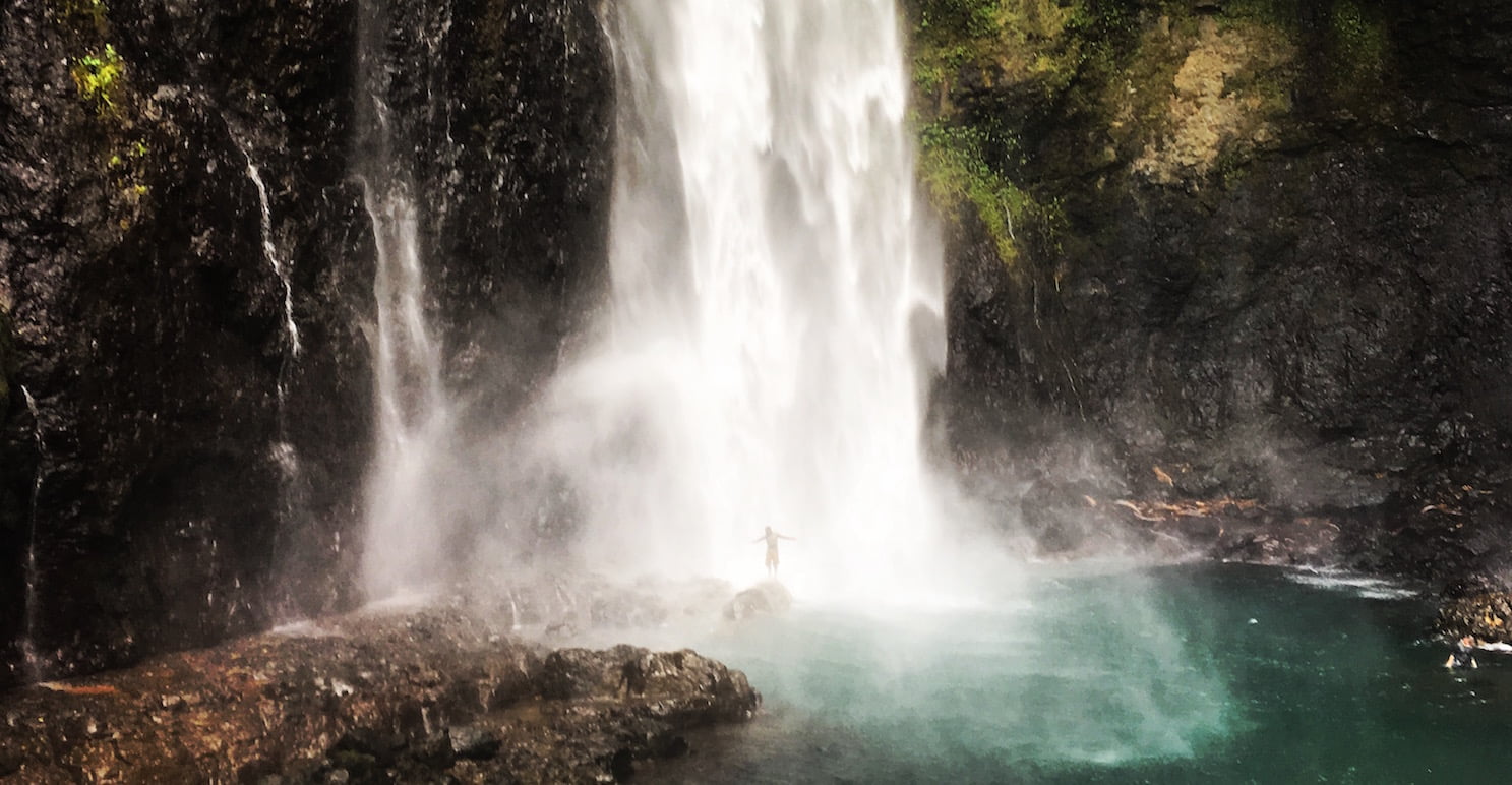 Waterfall and Cave - Talanoa Treks Fiji